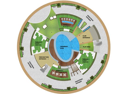 ORRIS ASTER COURT CLUBHOUSE, GURGAON, INDIA